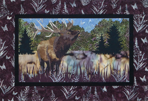 Wildfire Designs Alaska Return to the Wild Elk Applique Quilt Pattern