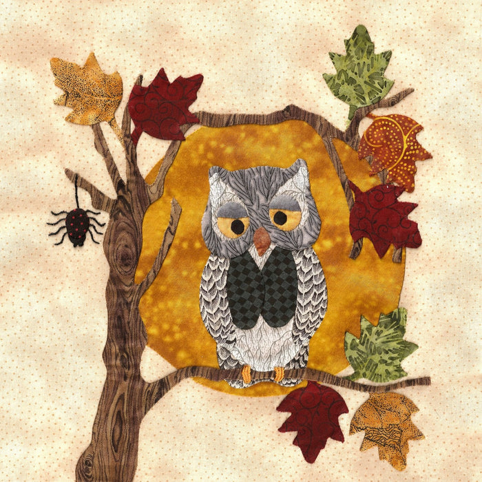 P3 Designs Baltimore Halloween Holiday Applique Quilt Pattern Set