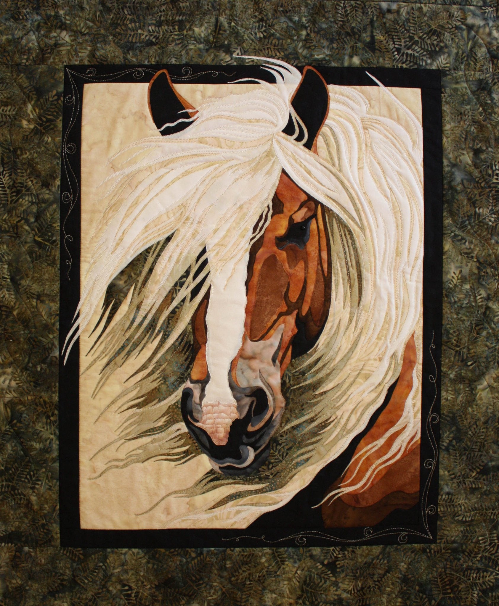 Toni Whitney Design Mistral Horse Applique Quilt Pattern