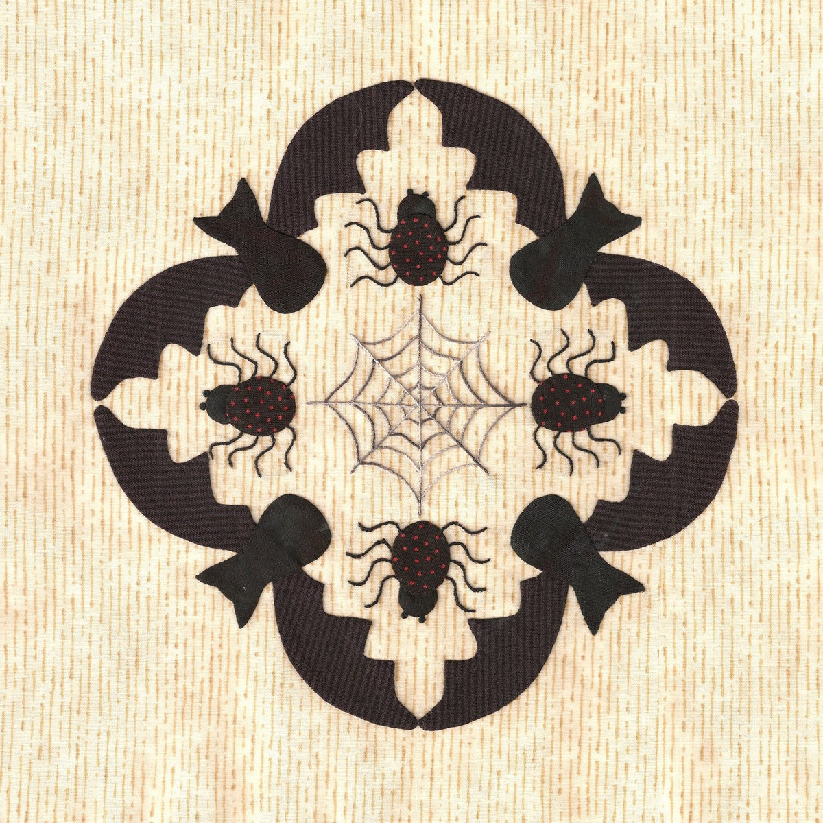 P3 Designs Baltimore Halloween Holiday Applique Quilt Pattern Set