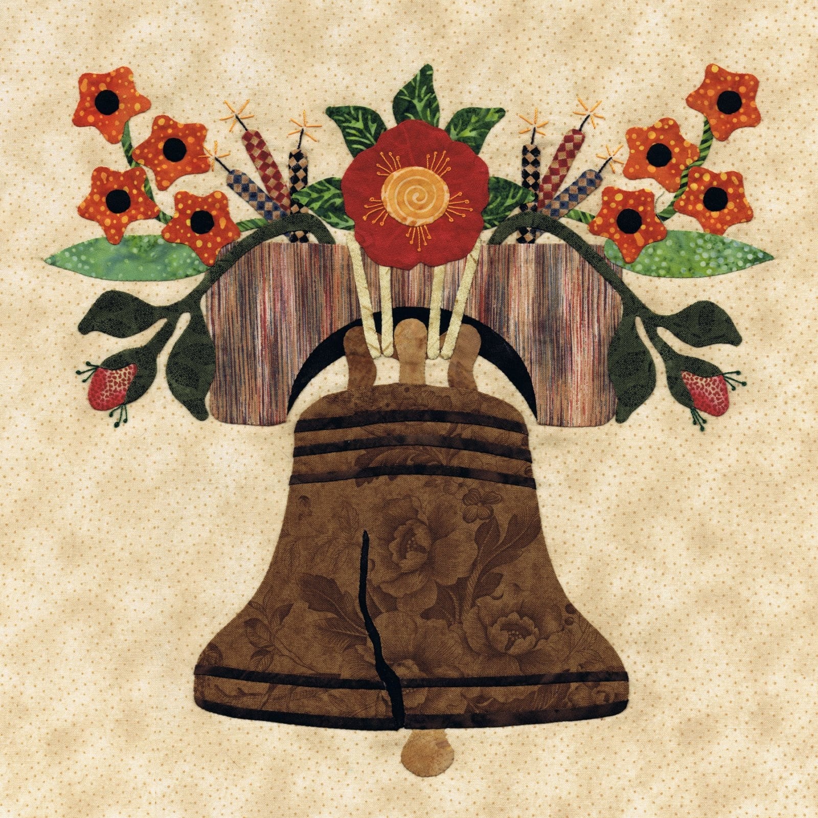 P3 Designs Baltimore Liberty Patriotic Applique Quilt Pattern Set ...