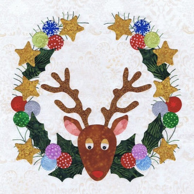 P3 Designs Baltimore Christmas Holiday Applique Quilt Pattern Set