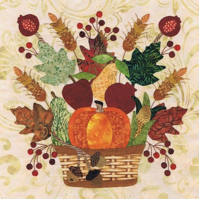 P3 Designs Baltimore Autumn Fall Applique Quilt Pattern Set