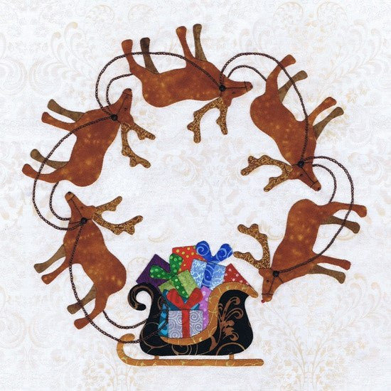 P3 Designs Baltimore Christmas Holiday Applique Quilt Pattern Set ...