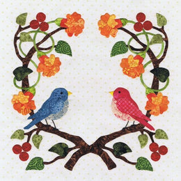 P3 Designs Baltimore Spring Floral Applique Quilt Pattern Set