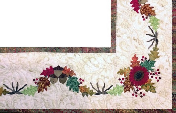 P3 Designs Baltimore Autumn Fall Applique Quilt Pattern Set