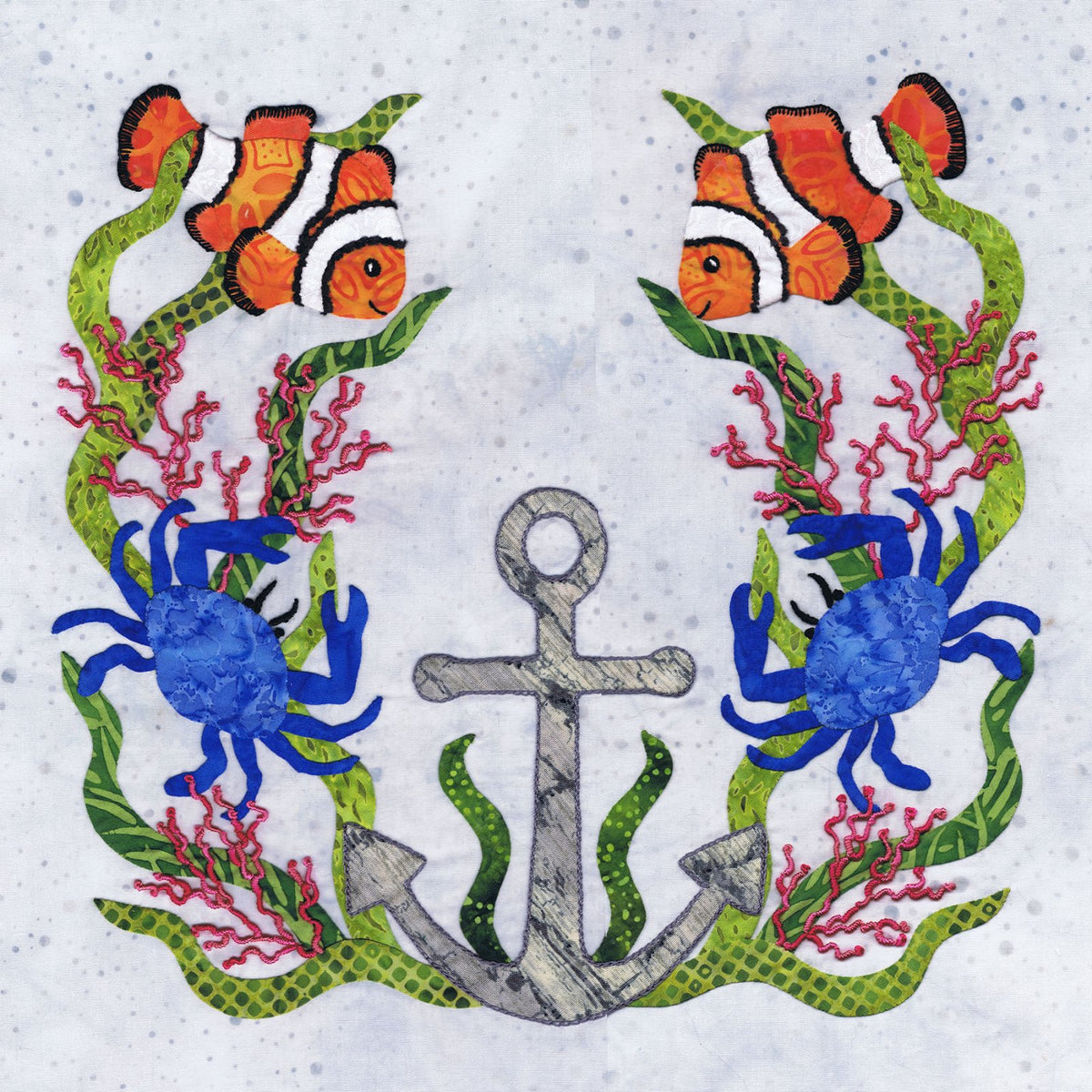 P3 Designs Octopus Garden Ocean Applique Quilt Pattern Set – Beaverhead ...