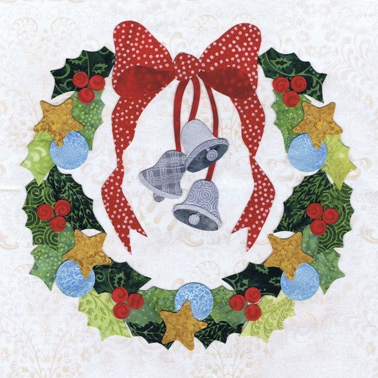 P3 Designs Baltimore Christmas Holiday Applique Quilt Pattern Set ...