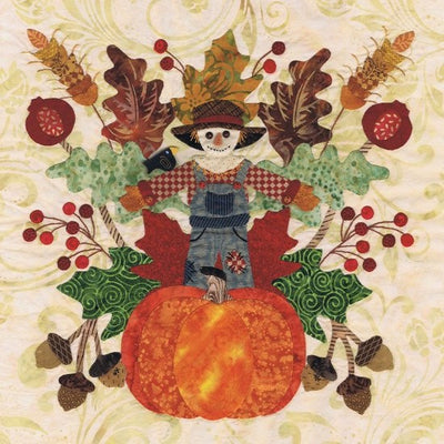 P3 Designs Baltimore Autumn Fall Applique Quilt Pattern Set