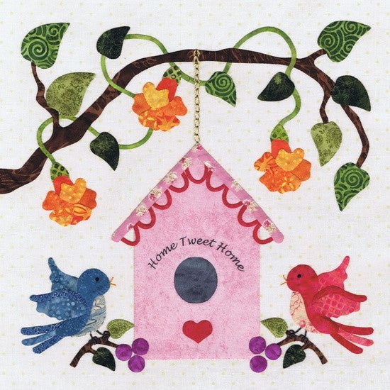 P3 Designs Baltimore Spring Floral Applique Quilt Pattern Set