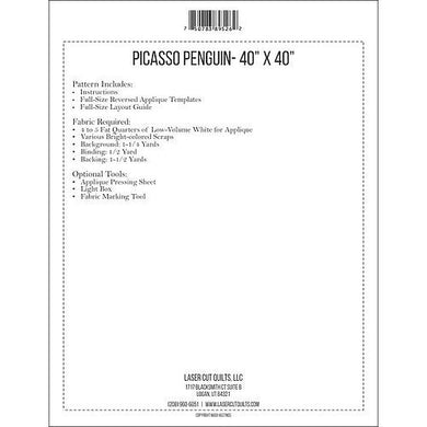 Madi Hastings Picasso Penguin Applique Quilt Pattern
